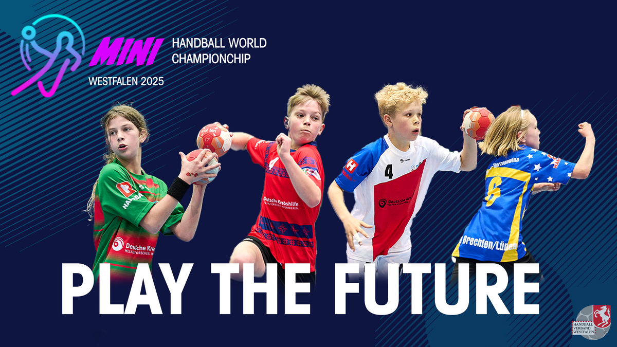 Anmeldephase für Mini-WM 2025 gestartet - Handballverband Westfalen